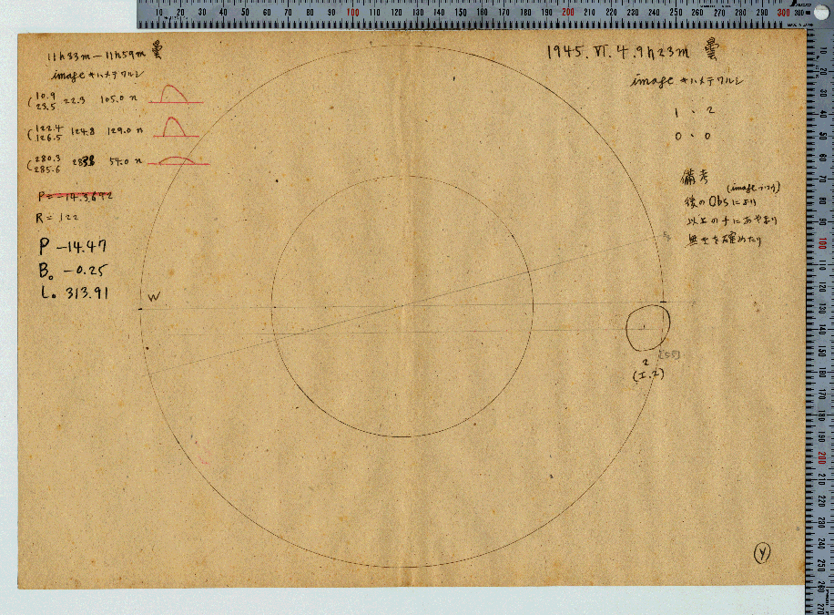 monochro sketch June 1945