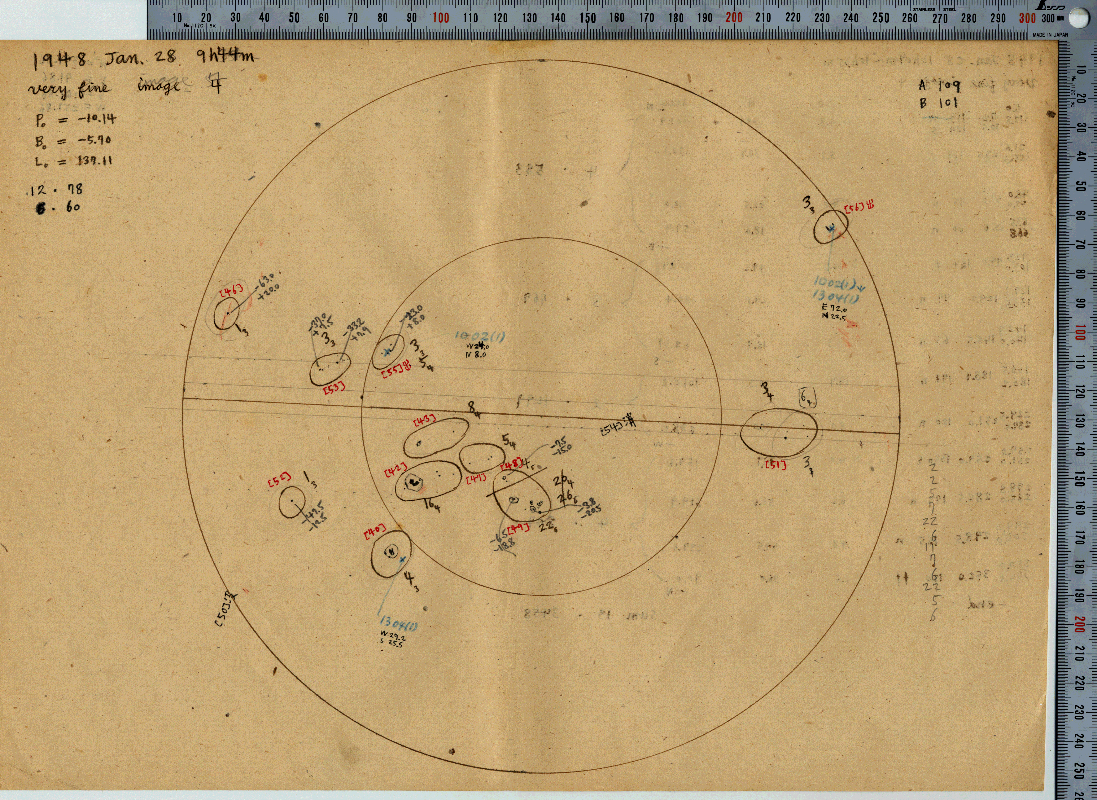 monochro sketch January 1948