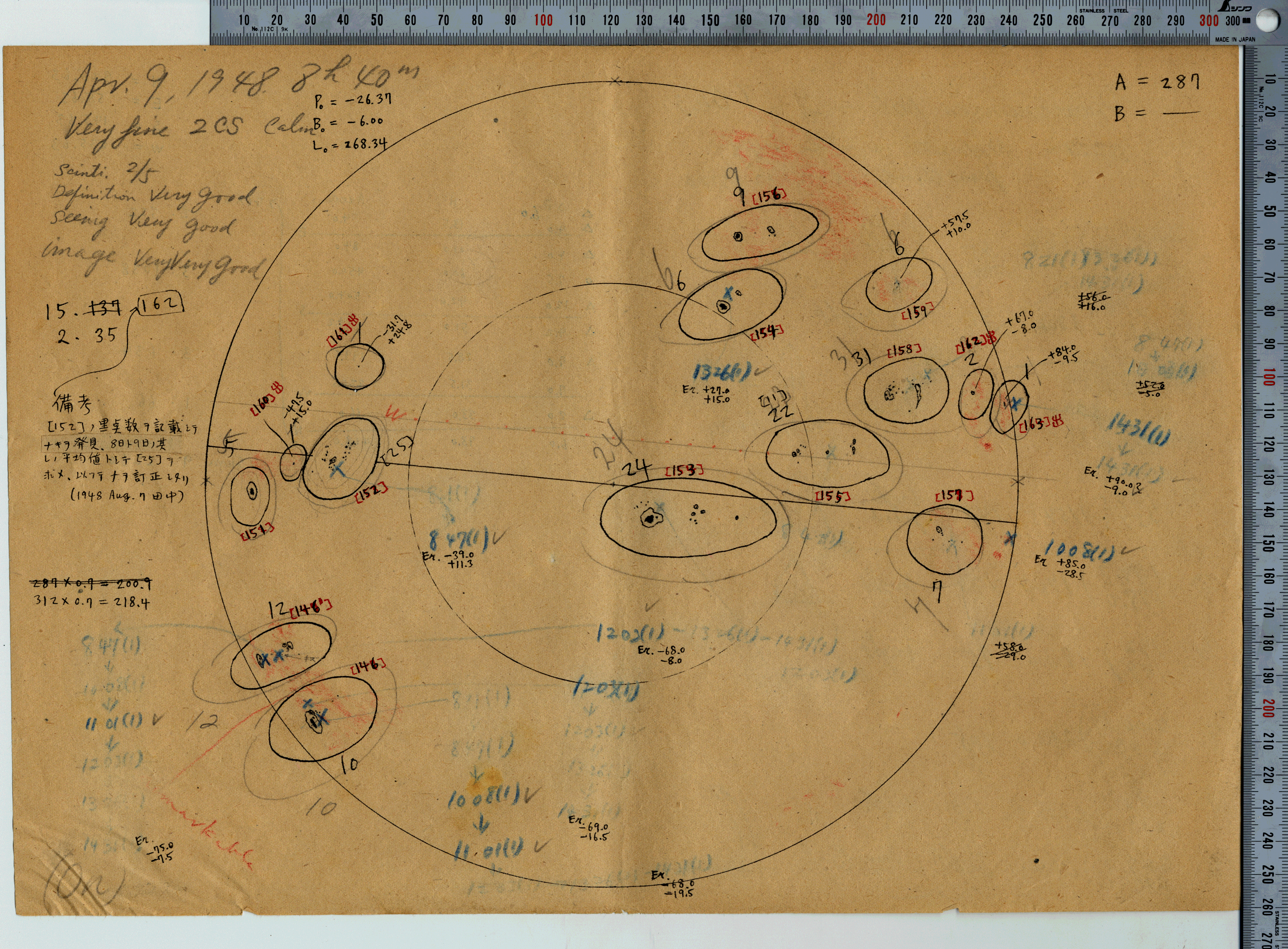 monochro sketch April 1948