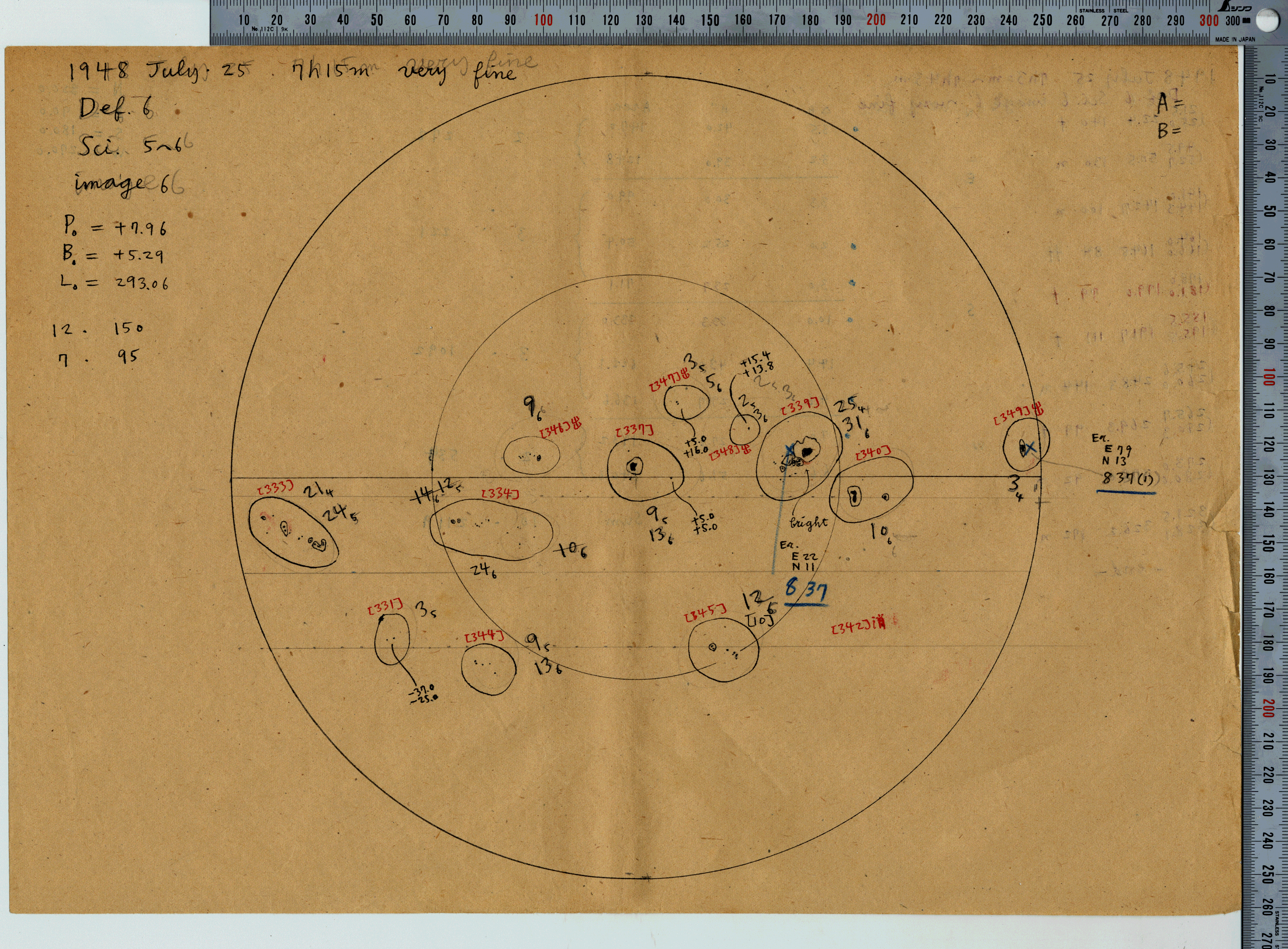 monochro sketch July 1948