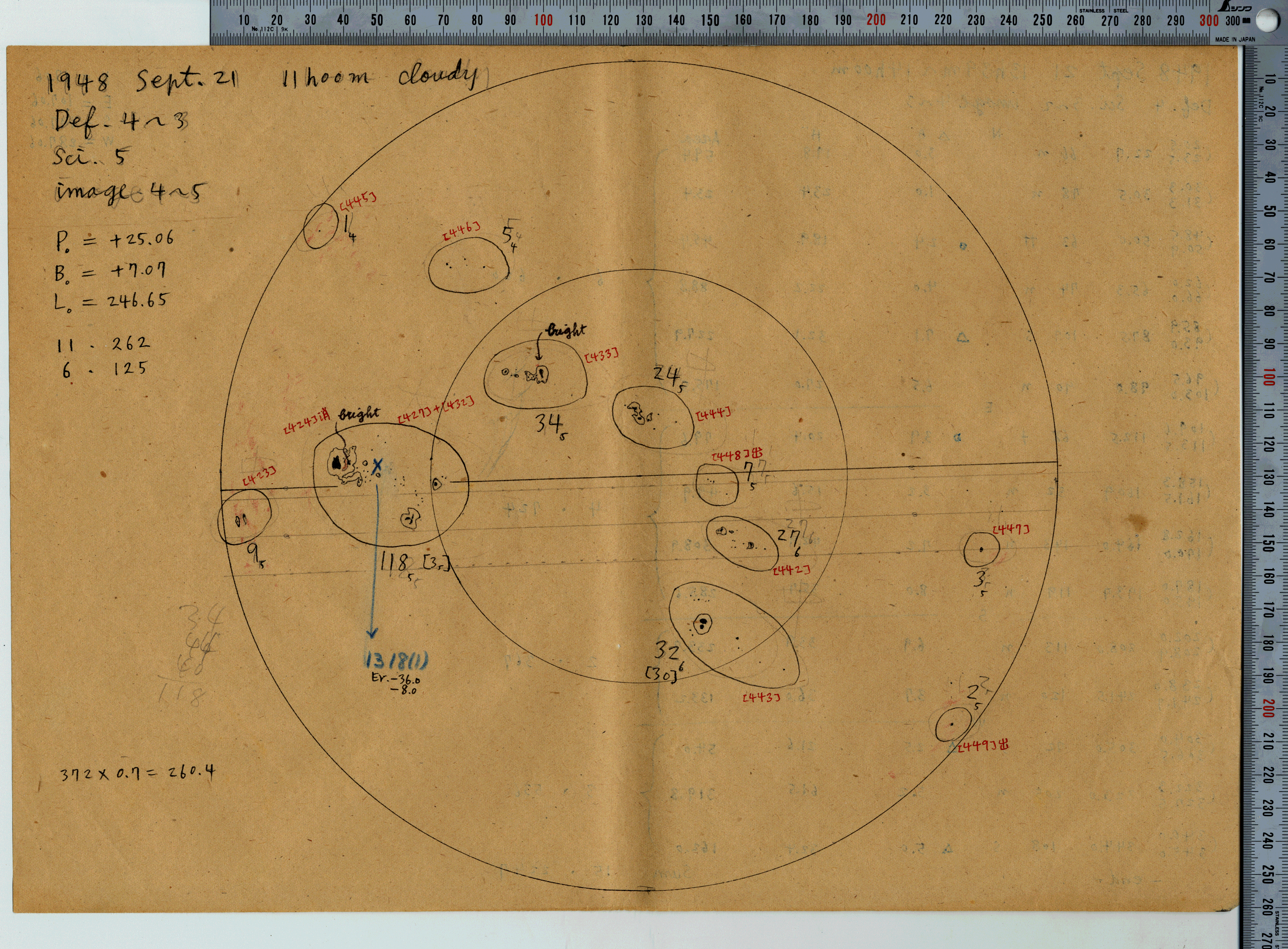 monochro sketch September 1948