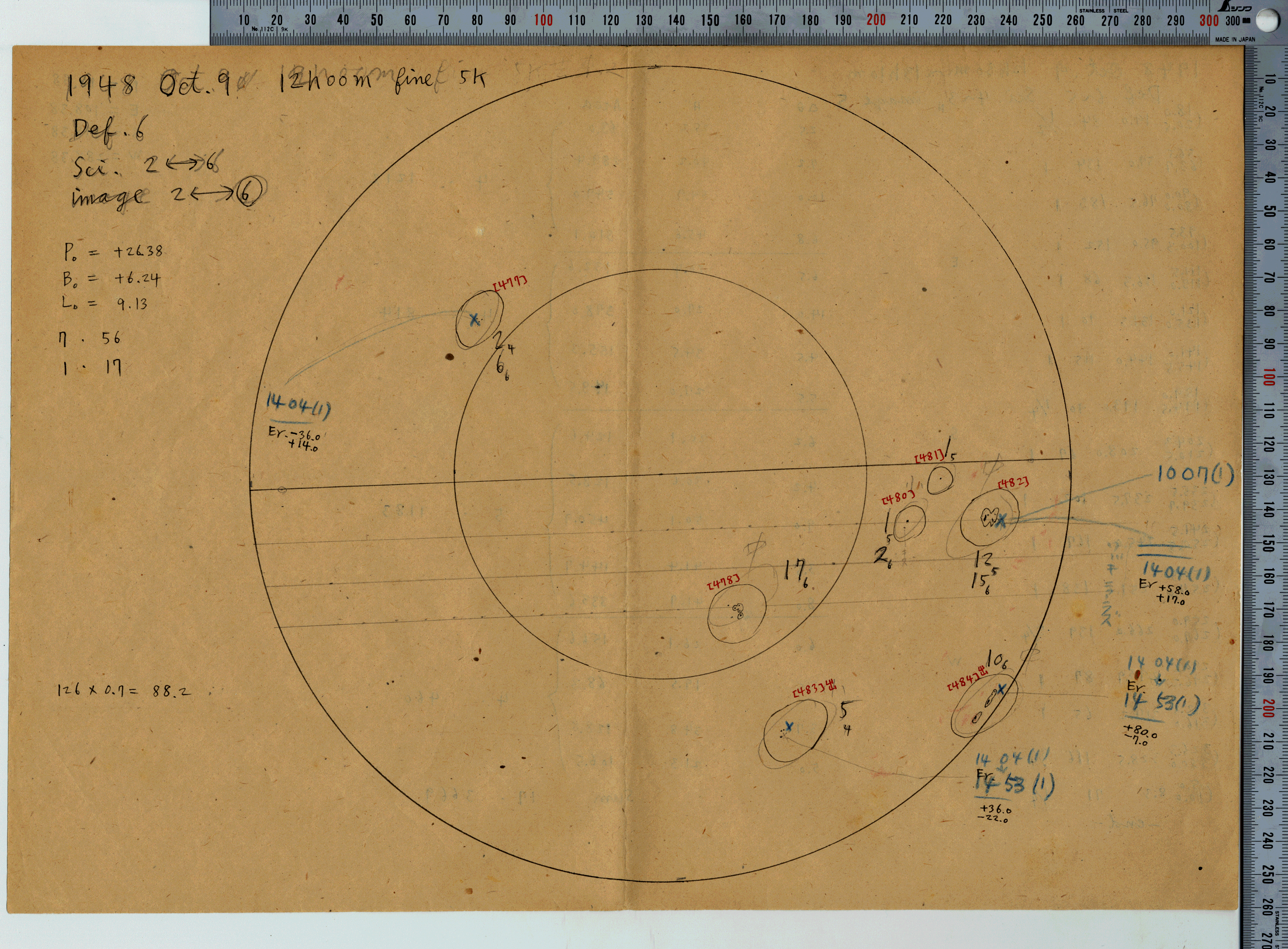 monochro sketch October 1948