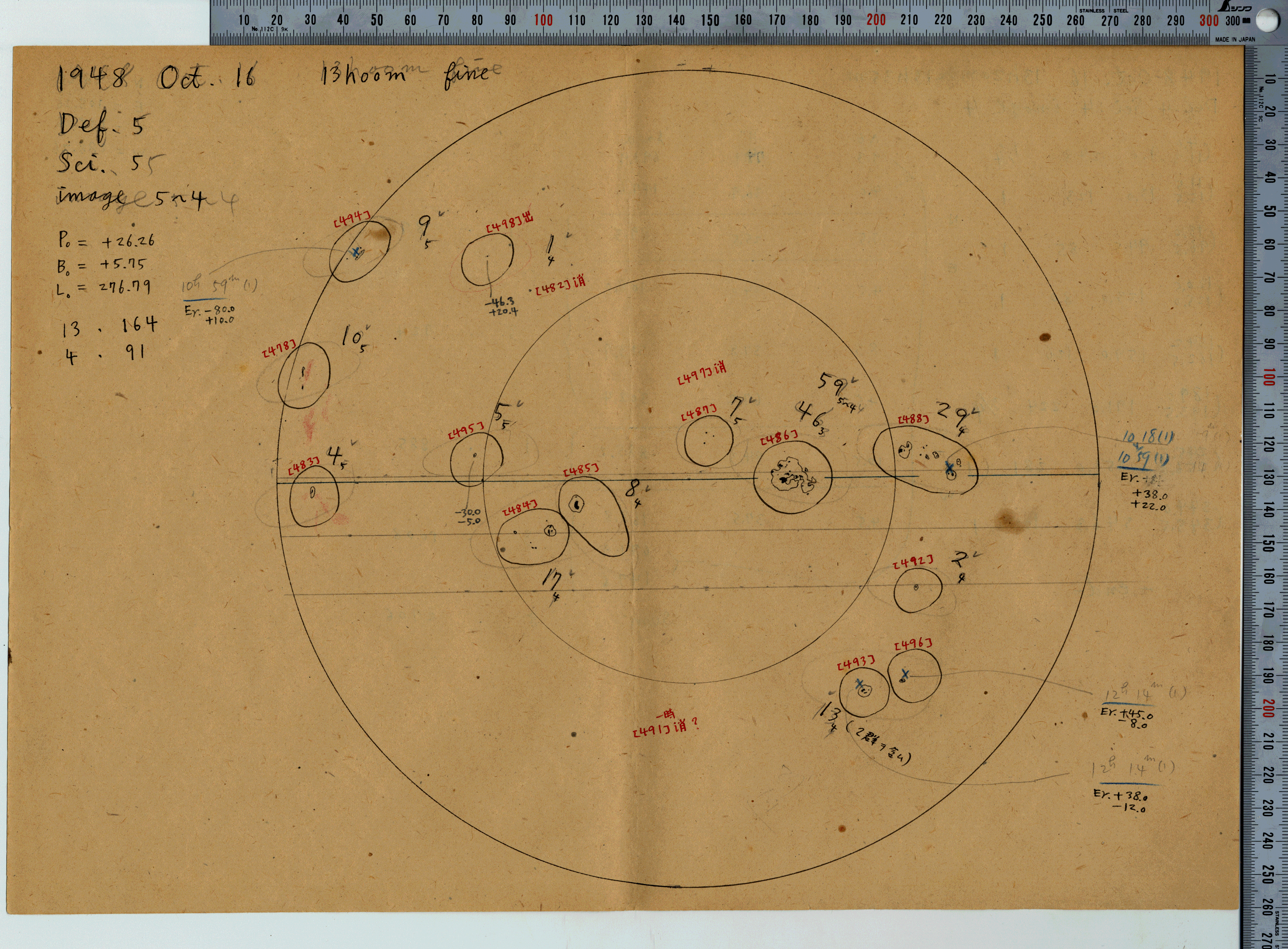 monochro sketch October 1948