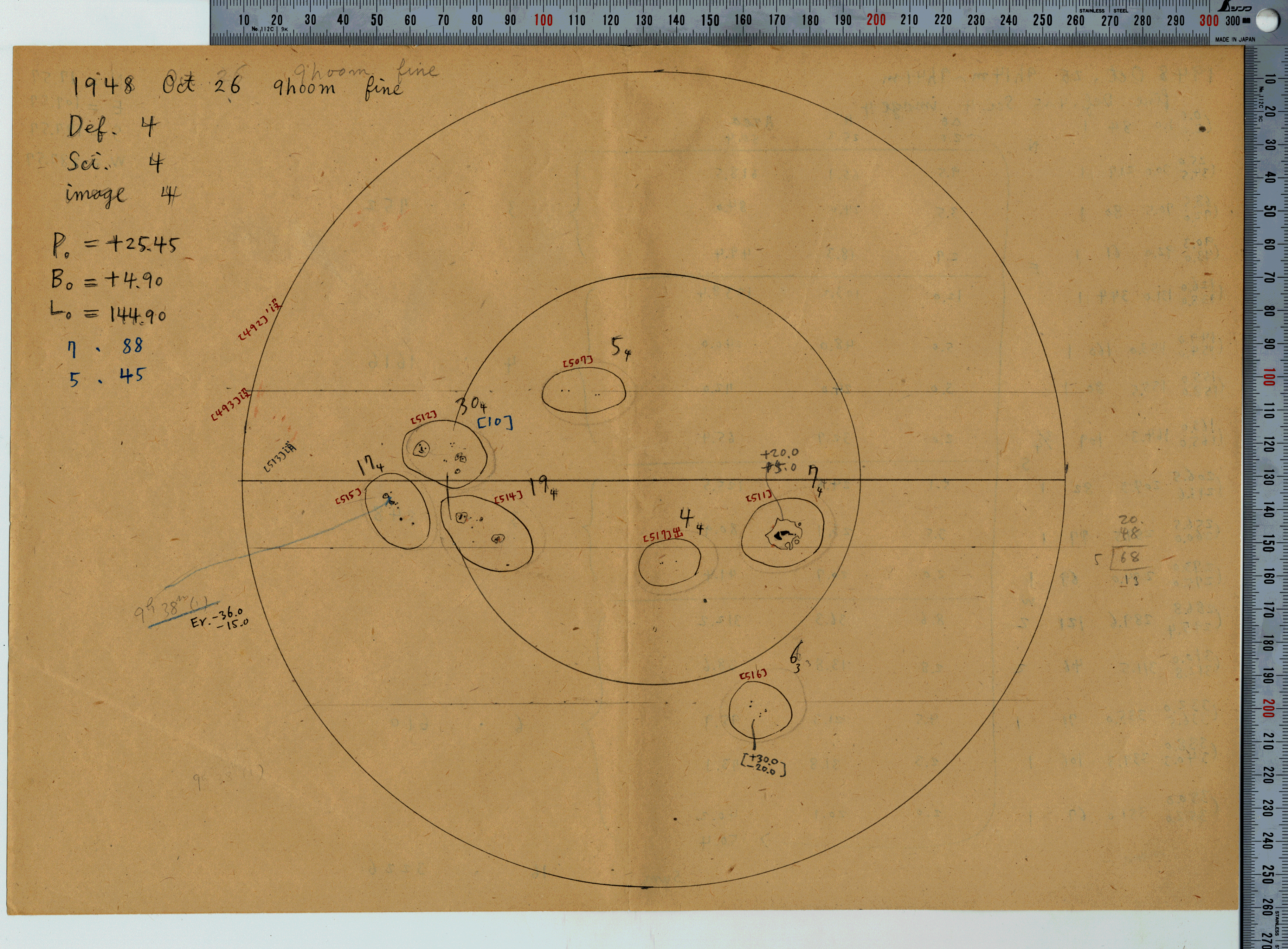 monochro sketch October 1948