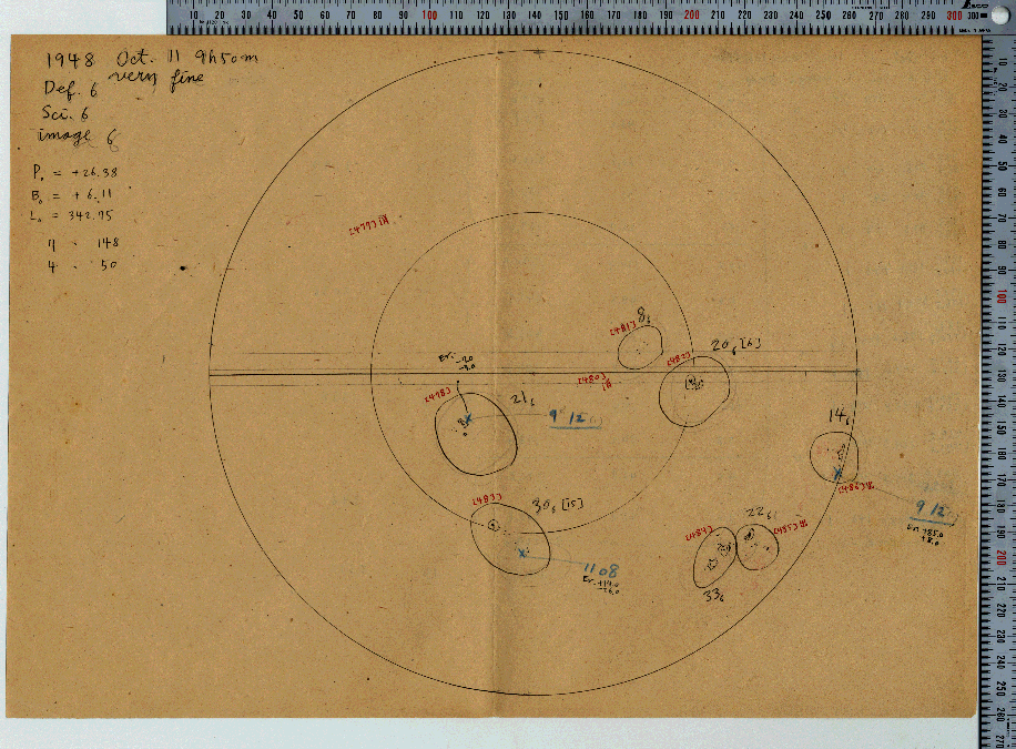 monochro sketch October 1948