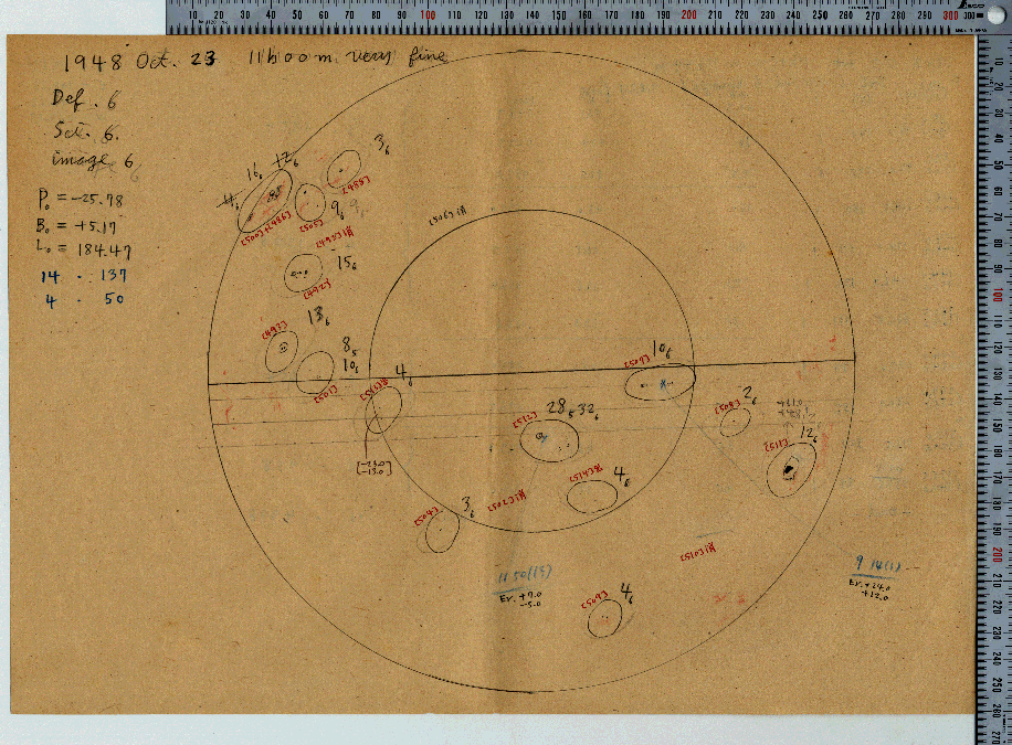 monochro sketch October 1948