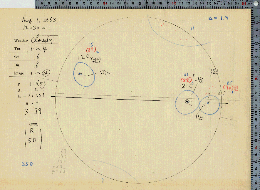 monochro sketch August 1963