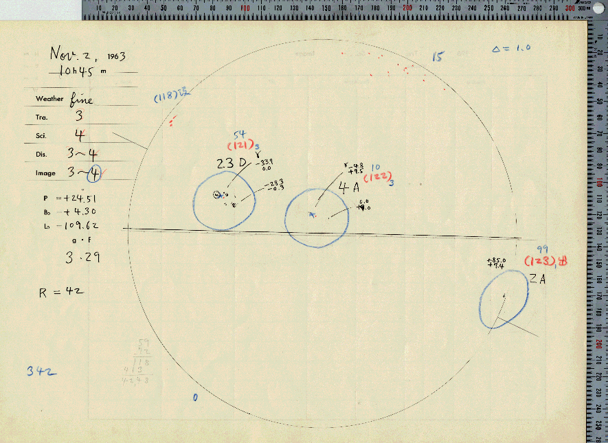 monochro sketch November 1963