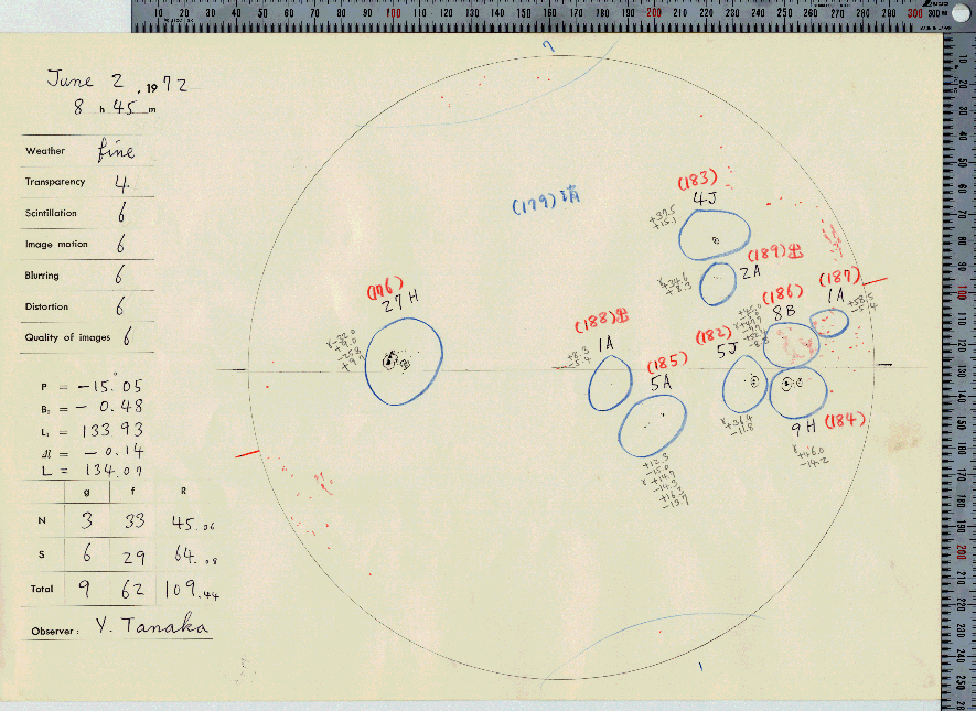 monochro sketch June 1972