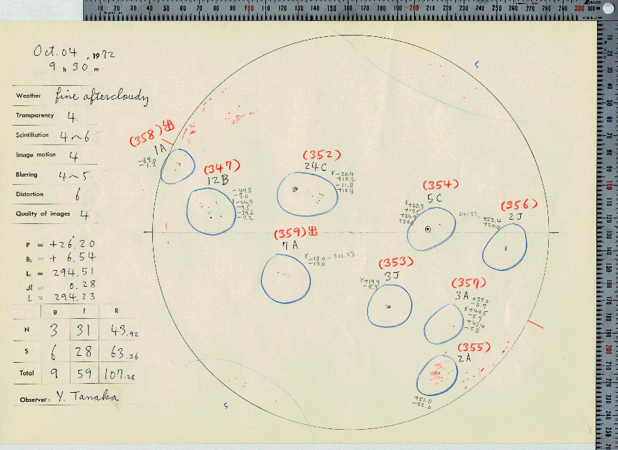 monochro sketch October 1972