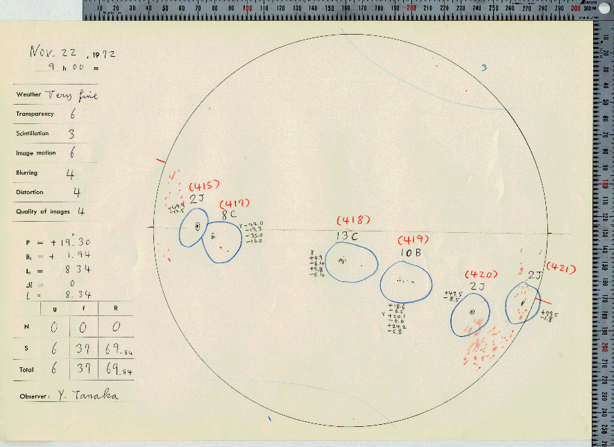 monochro sketch November 1972